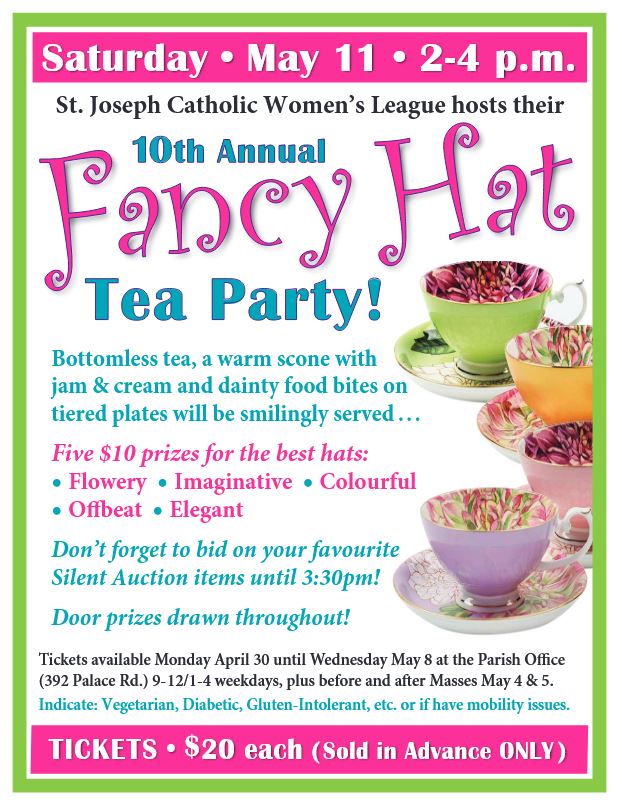 Fancy Hat Tea Party - St Joseph's Catholic Church